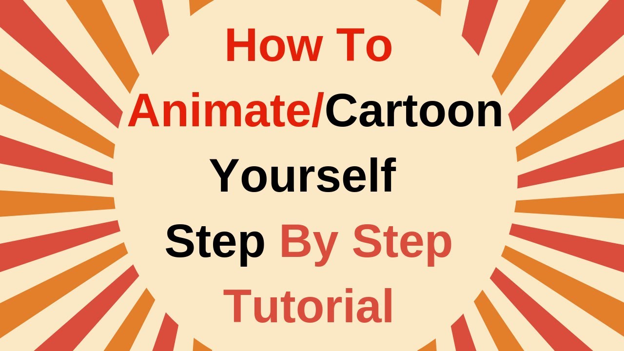 How To Cartoon/ Animate Yourself - Step By Step Tutorial (ADOBE ...
