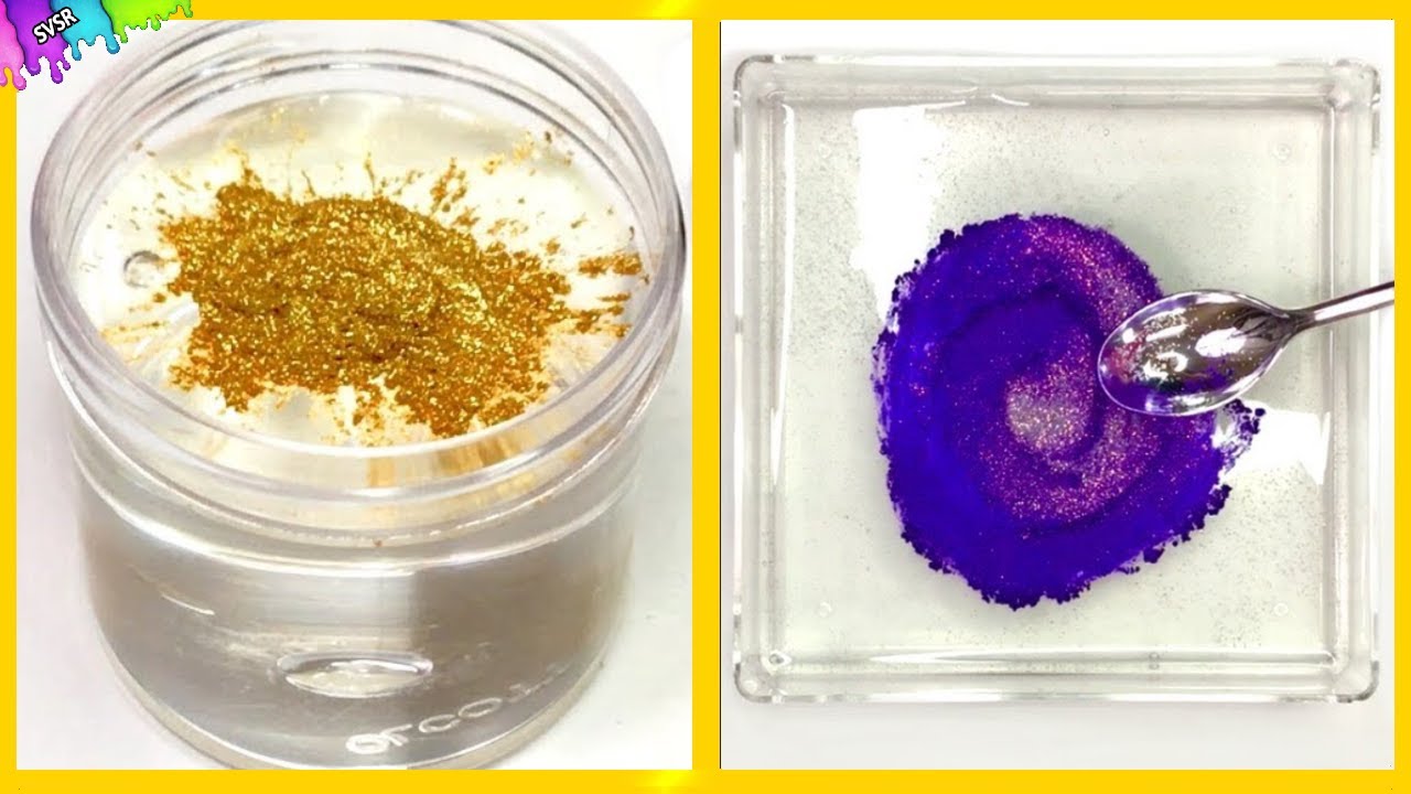 Pigment Slime Compilation videos slime relaxante ASMR 2021 - YouTube