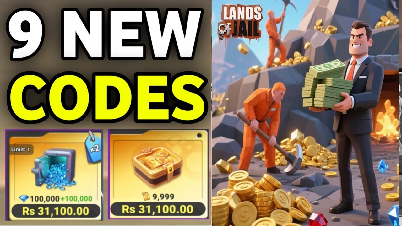 NEWEST🔥 Lands Of Jail Codes September 2025 | Lands Of Jail Redeem Codes ...