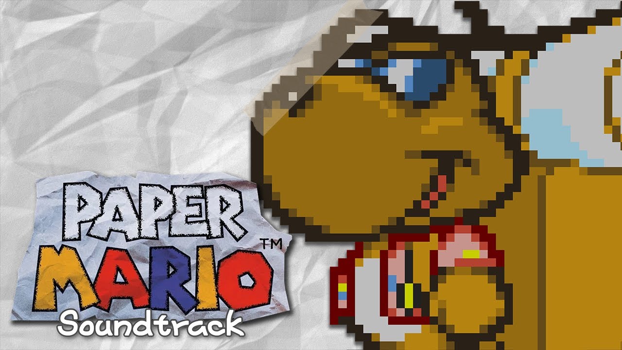 Toad Town (Rowf's Badge Shop) - Paper Mario (N64) Soundtrack - YouTube