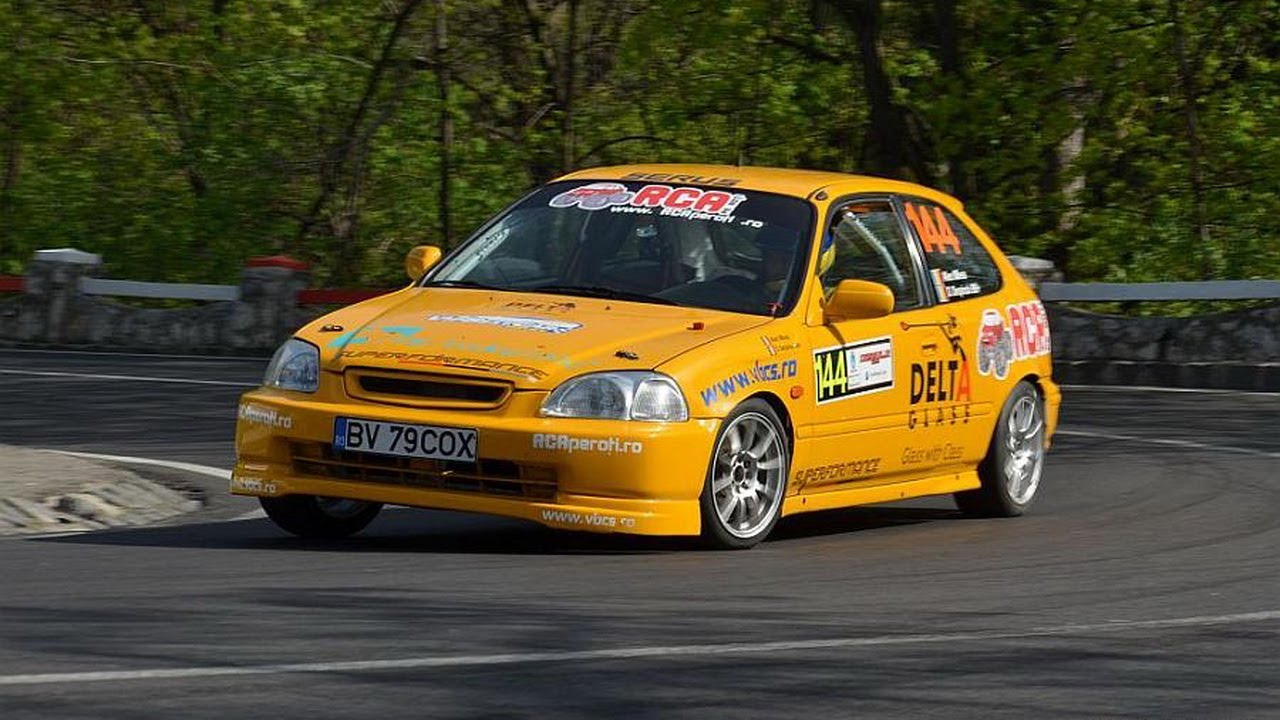 Honda Civic EK4 HillClimb - Alex Mirea, CNVC 2013 - YouTube