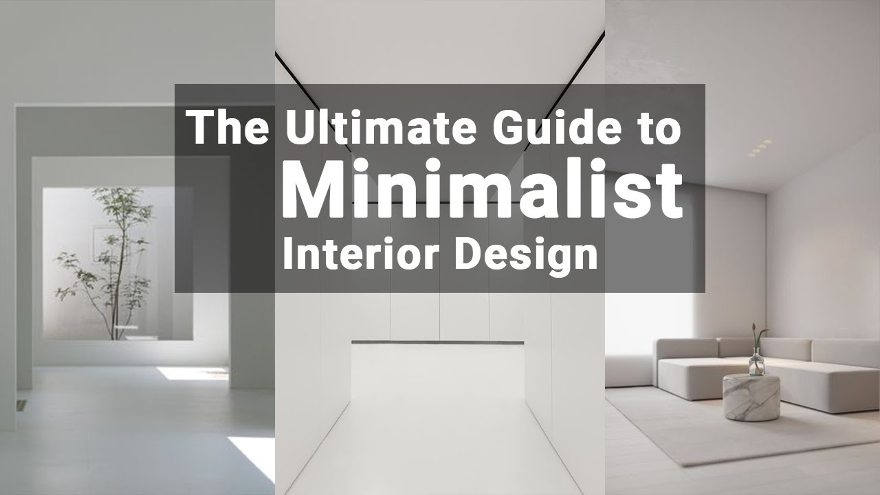 Minimalist Interior Design [Maximizing Space] - YouTube