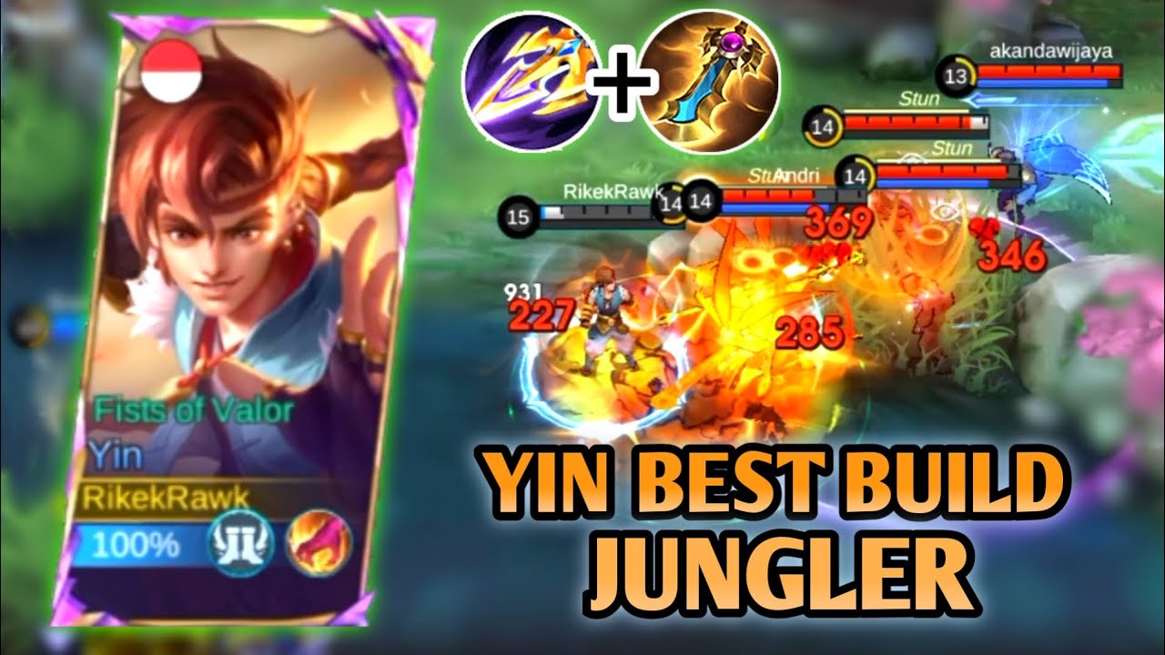 YIN HYPER BUILD TERSAKIT!! HERO FIGHTER JUNGLER YANG COCOK BUAT MAIN ...