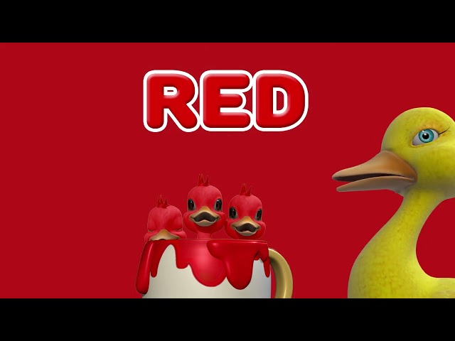 Five little ducks - Colours | Nursery Rhymes & Baby Songs | Infobells ...