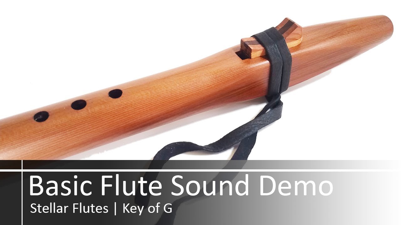 Sound Demo | Native American Style Basic Flute | Key of G - YouTube