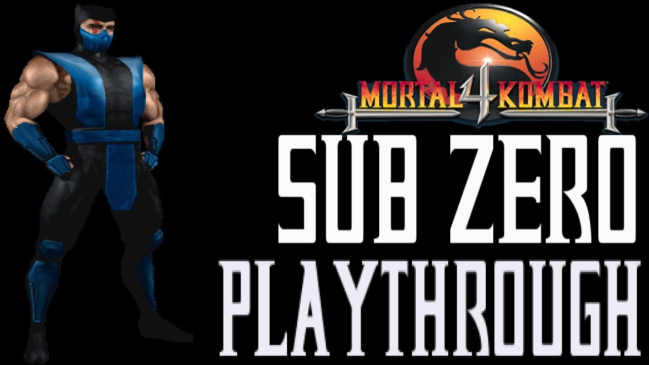 Mortal Kombat 4 - Sub-Zero - Master II Playthrough (Commentary) - YouTube