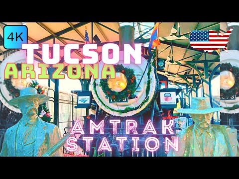 TUCSON, ARIZONA, USA 🇺🇸 – TUCSON AMTRAK STATION – 4K WALK - YouTube