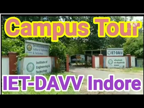 IET DAVV Indore campus tour.iet davv Indore.Institute of engineering ...