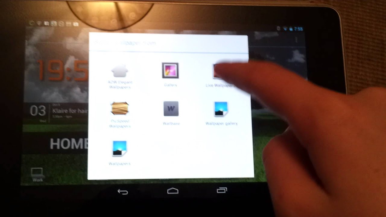 Nexus 7- Multi Picture live wallpaper - YouTube