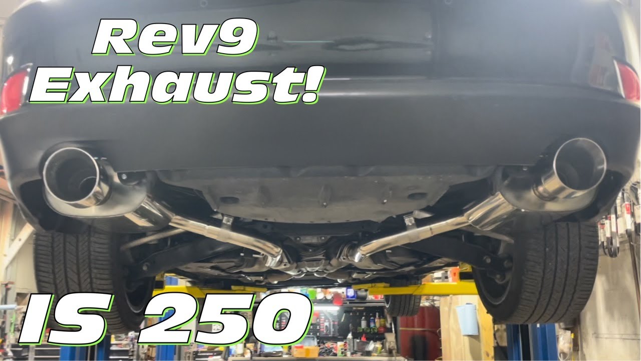 Rev9 Muffler set on a 2015 Lexus iS250! Did I ruin my car with fart ...