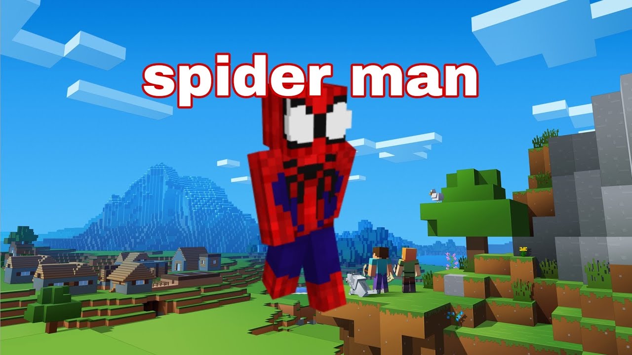 tôi tải được một mod spider man trong Minecraft - YouTube