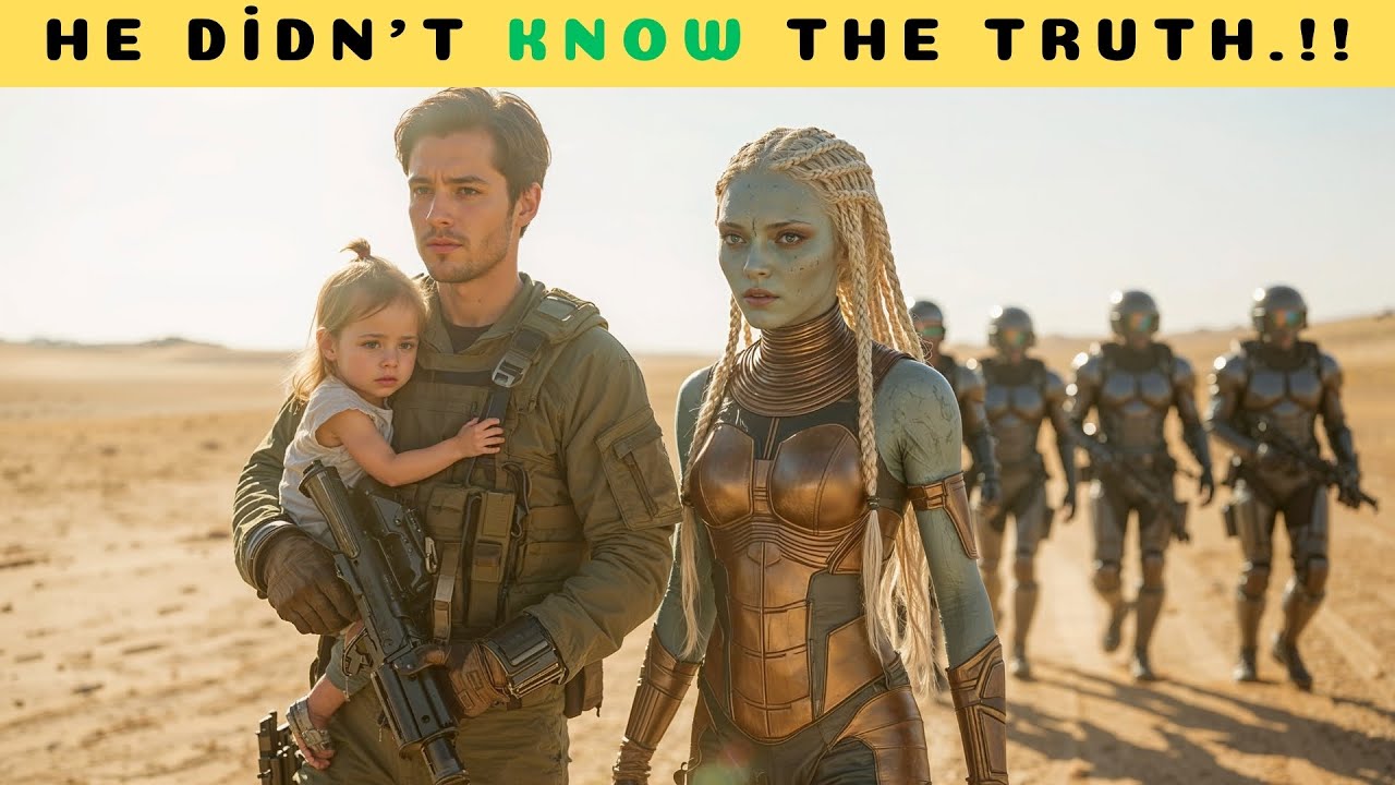 The human soldier rescued a tiny alien girl—never realizing she was ...