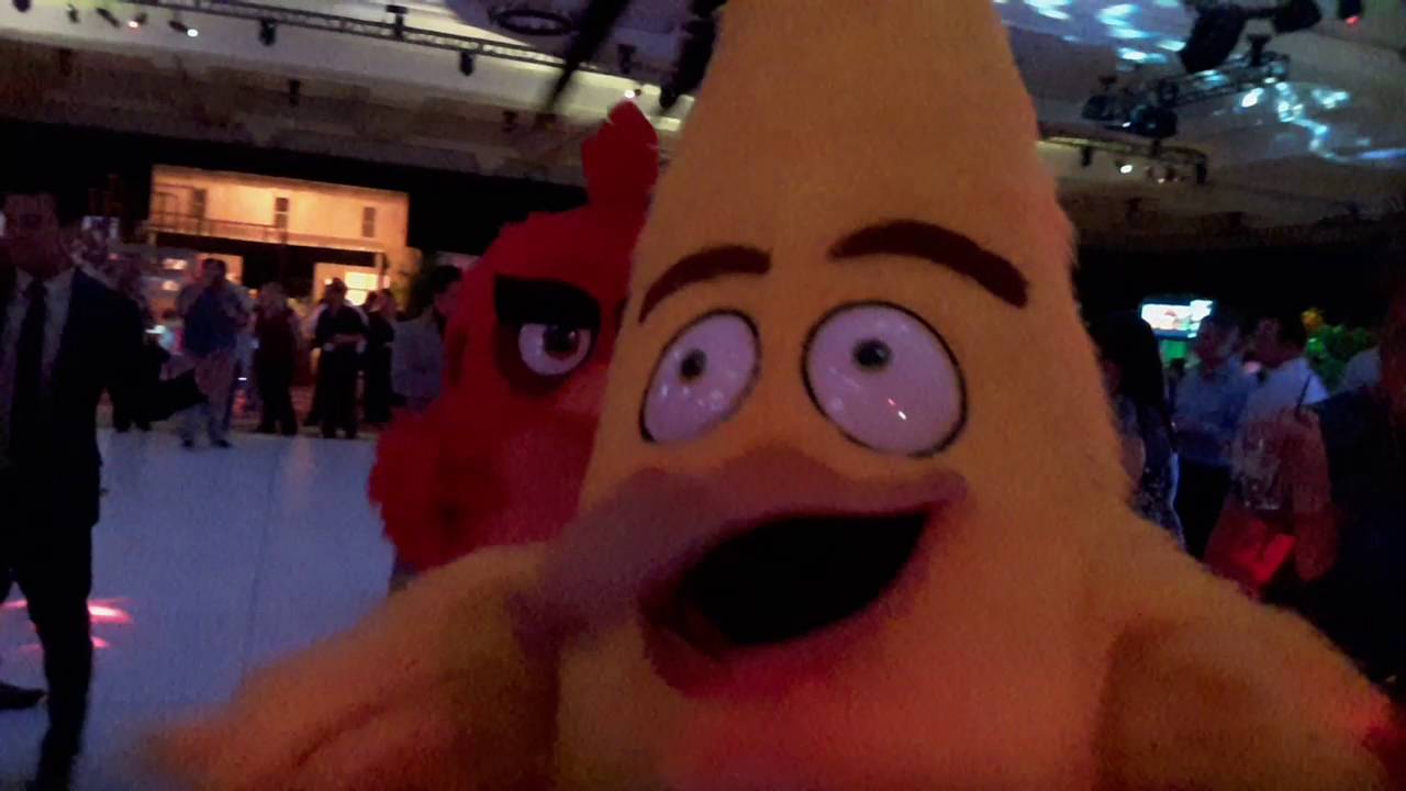 Angry Birds dance the Cupid Shuffle - YouTube