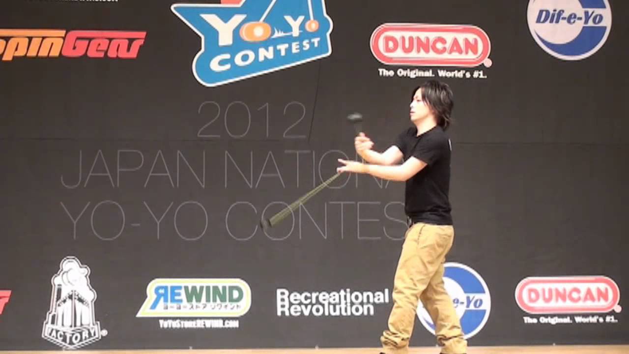 2012 Japan National Yo-Yo Contest 2A semi final Michio Kouno - YouTube