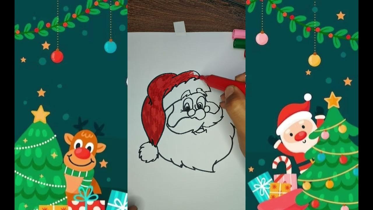 🎨 Aprende hacer DIBUJOS DE NAVIDAD ⛄ | Glitter Christmas Drawings for Kids, Toddlers 🎅🎄🎁🖌️ - YouTube