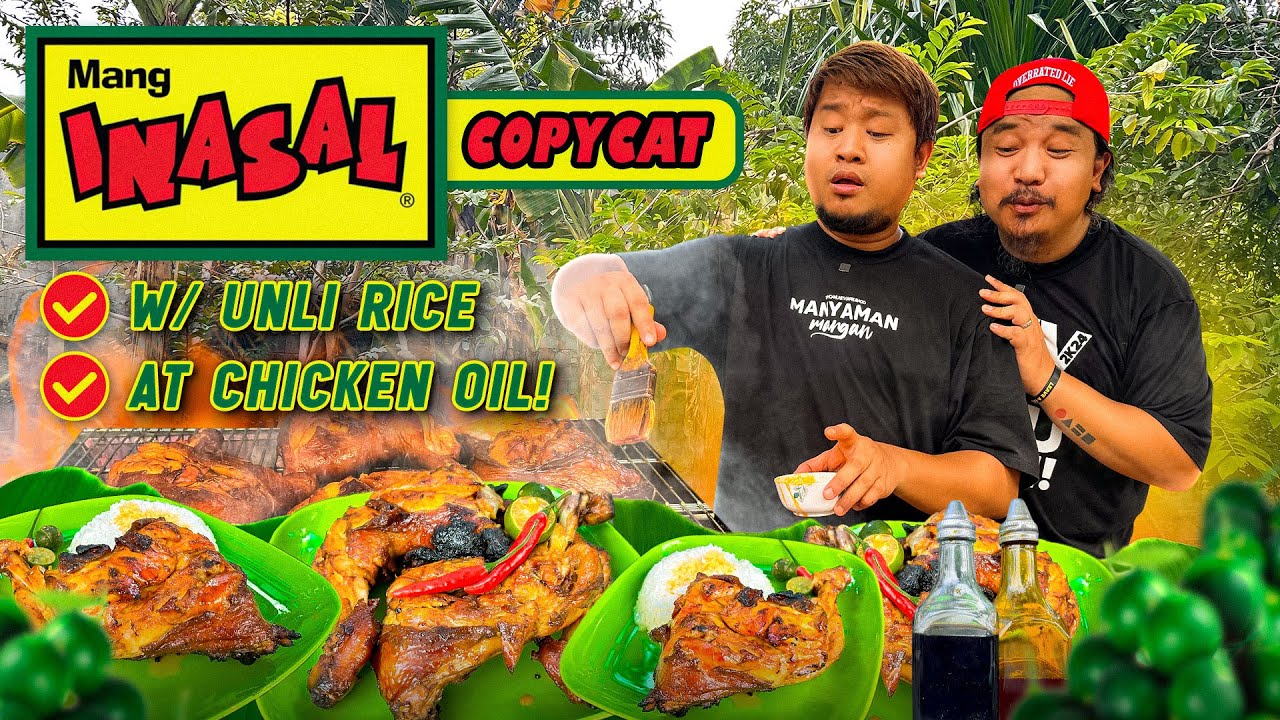 MANG INASAL COPYCAT na may UNLI RICE at CHICKEN OIL! | PINOY FASTFOOD ...