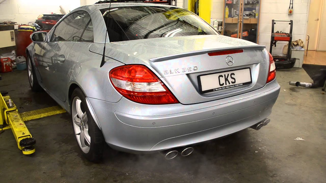 R171 SLK350 CKS Sport Exhaust + Eibach Lowering kit + Performance ...