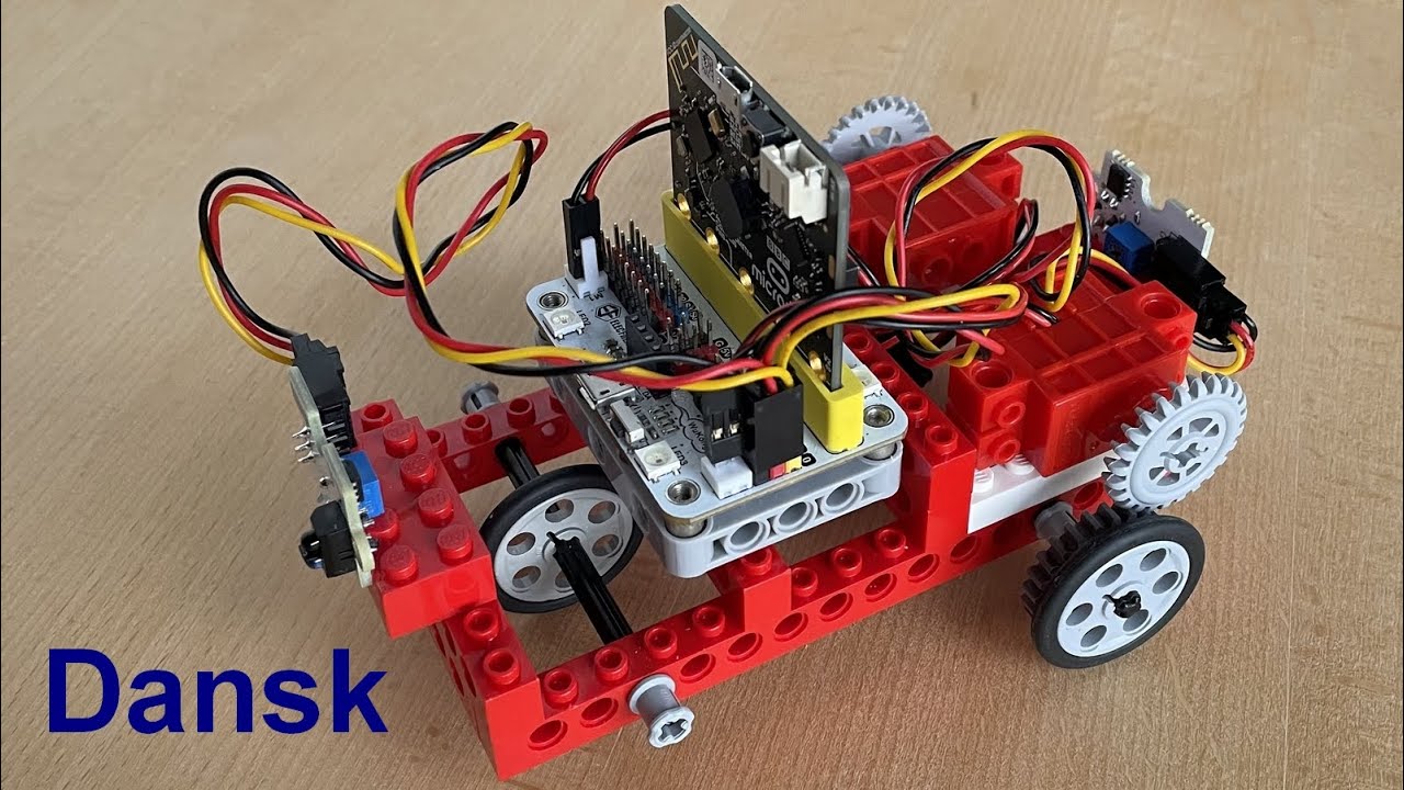 En buggy med Lego og Micro:bit - YouTube
