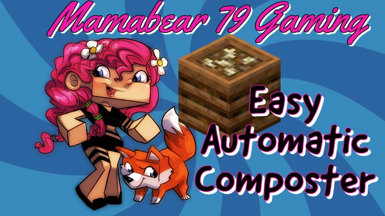 Easy Automatic Composter - {Minecraft Tutorial} #shorts - YouTube