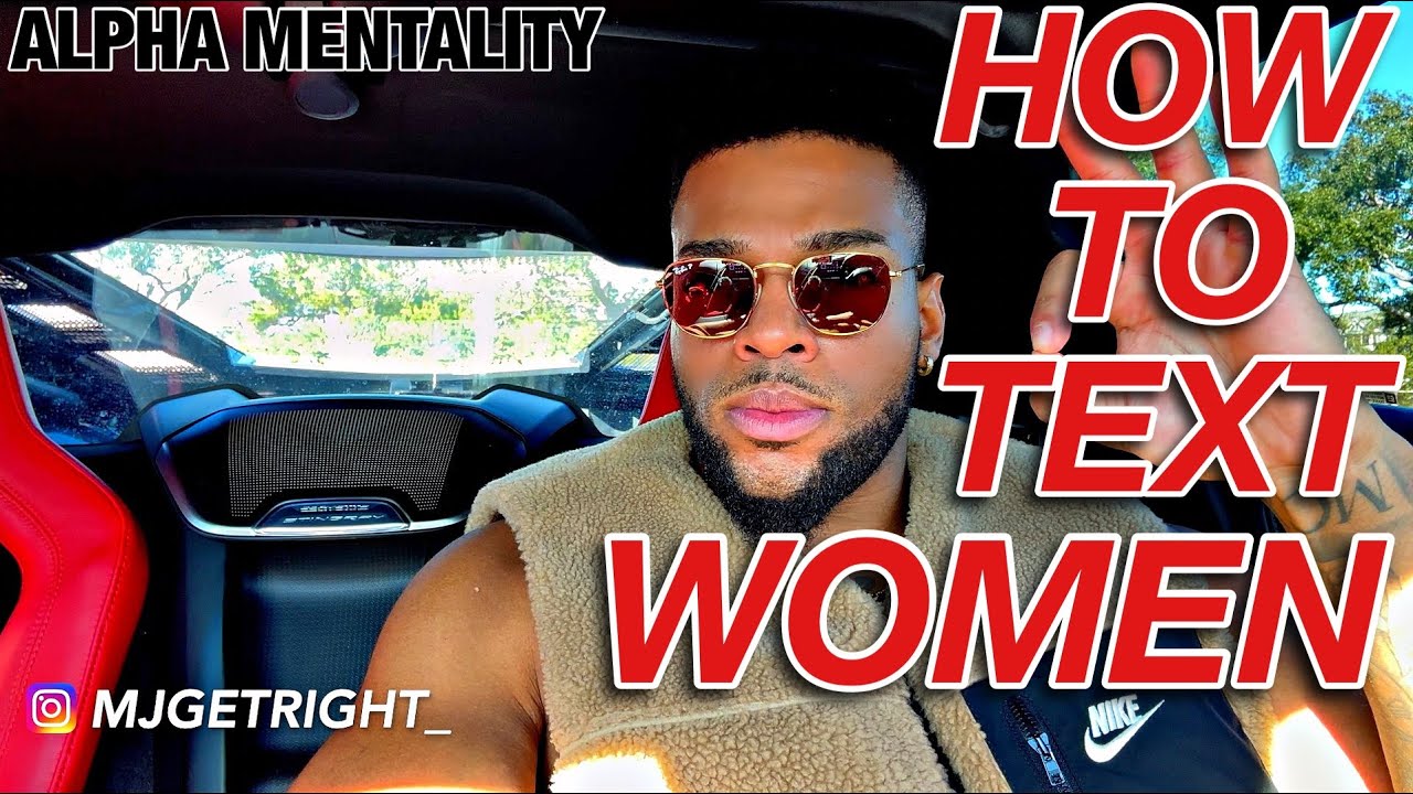 How To Text Women - YouTube