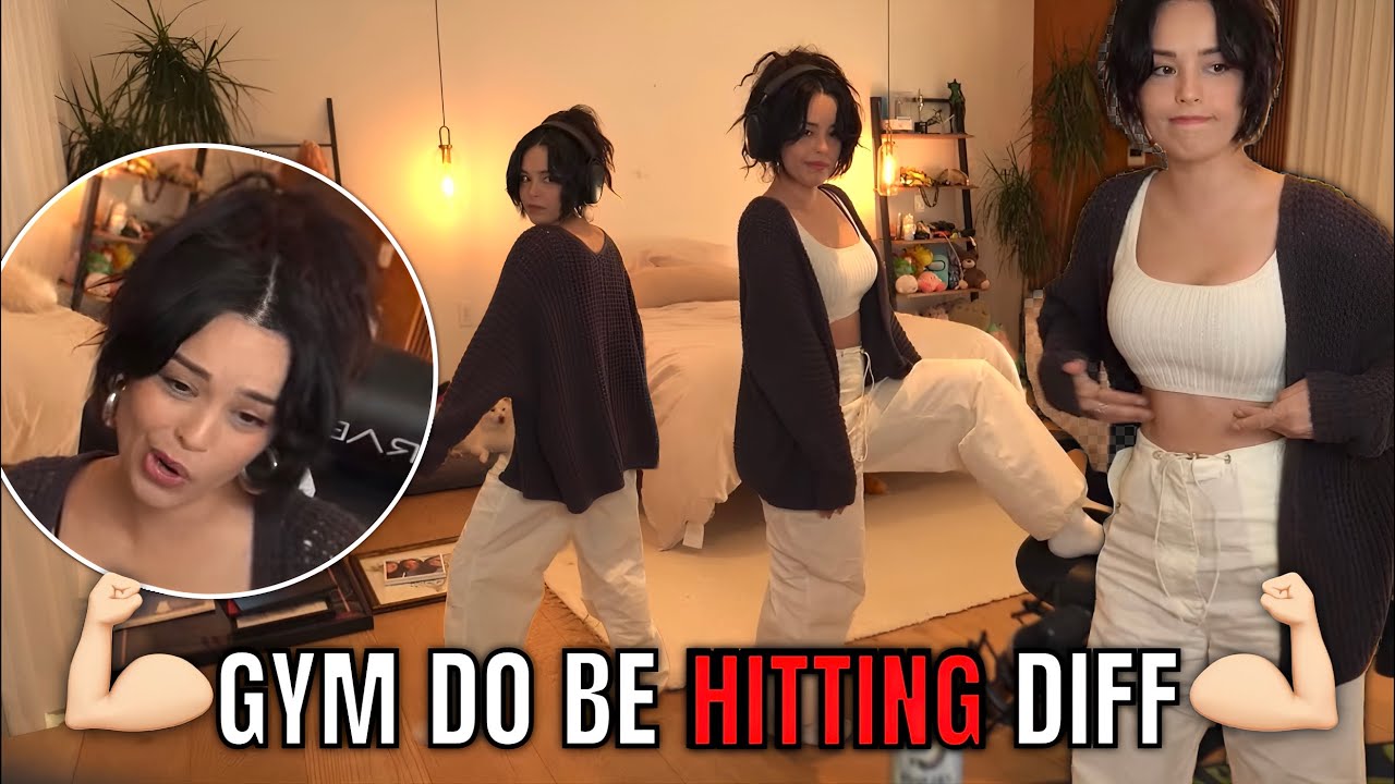 Valkyrae shows her ABS update - YouTube