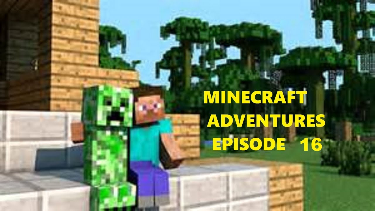 Minecraft Adventures - Episode 16 - Inventory Room - YouTube