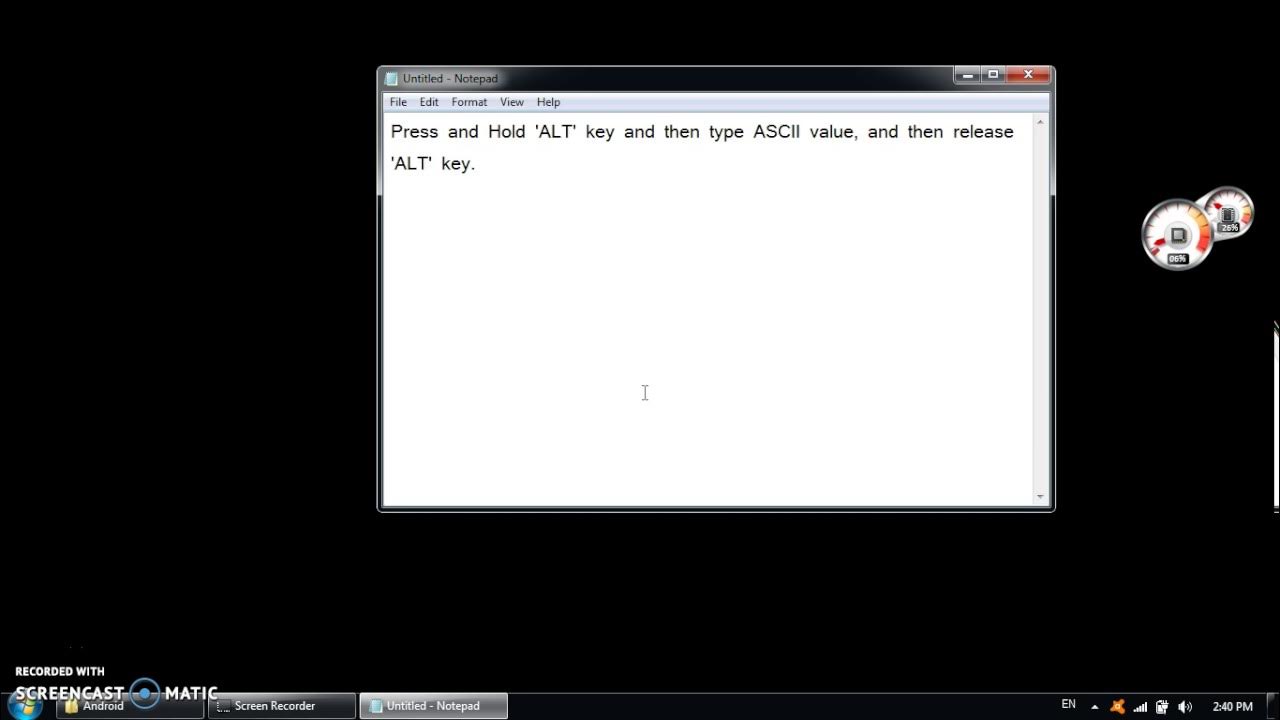 Converting ASCII values to Characters Hindi - YouTube
