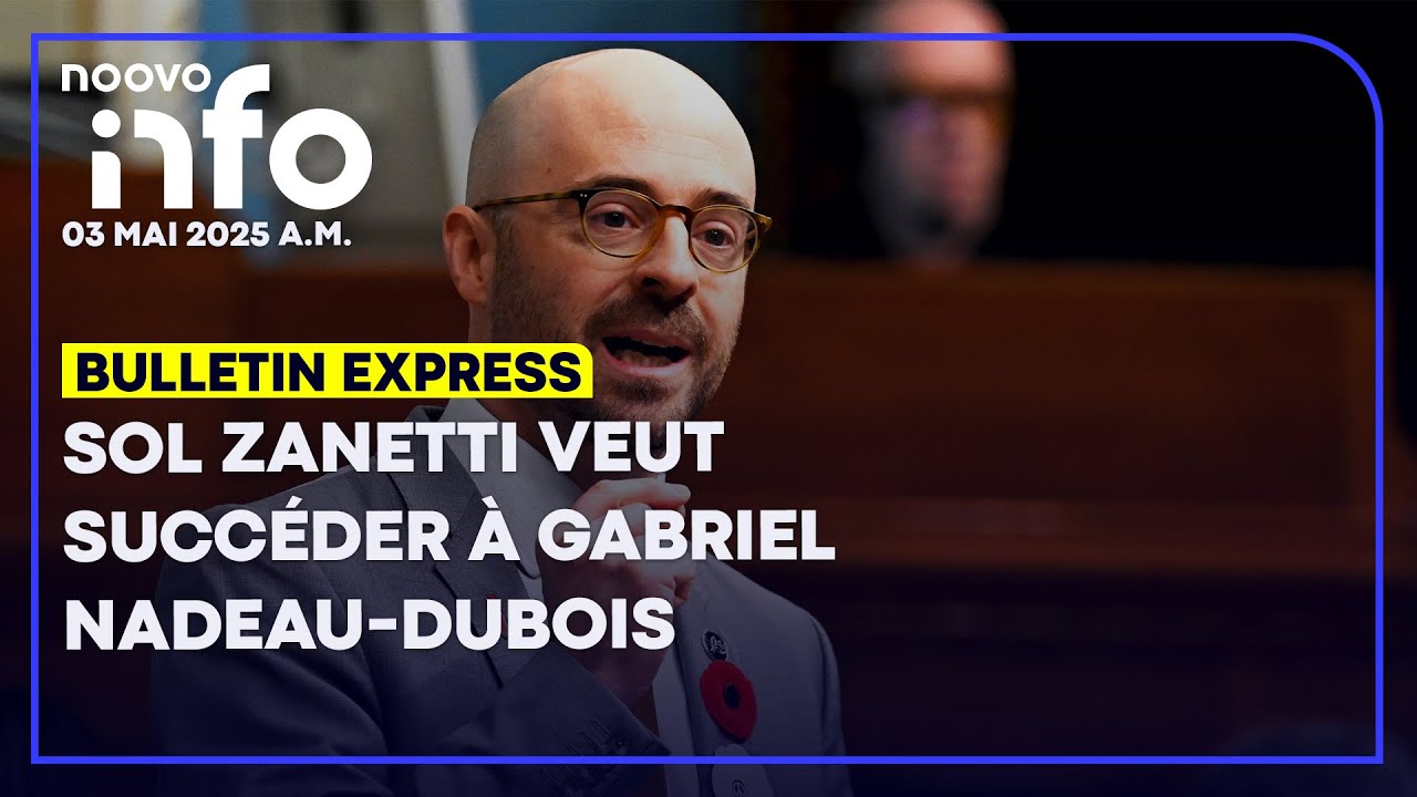 Sol Zanetti songe à se porter candidat pour devenir co-porte-parole de ...