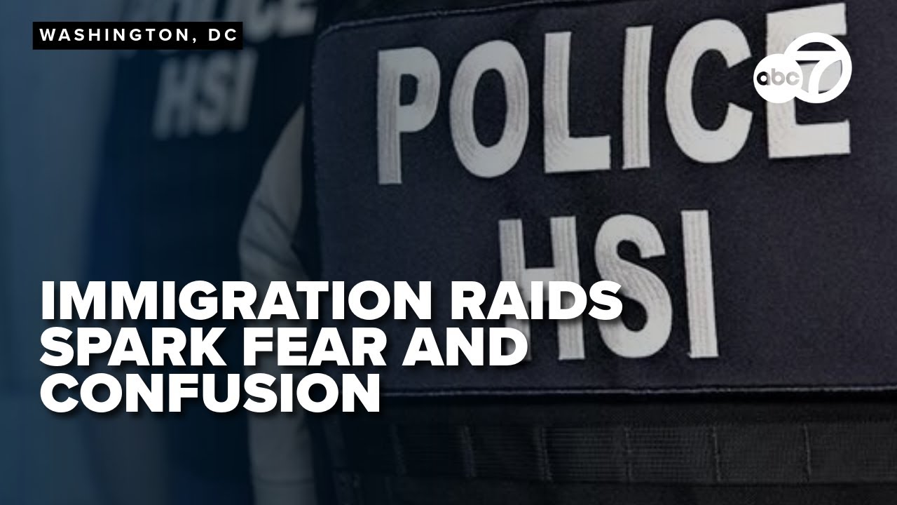Homeland Security Investigations enforcement raids spark fear in DC ...