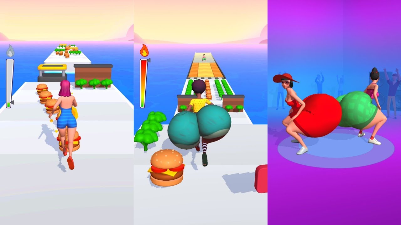 Twerk Race 3D in New Level Game Mobile Update All Trailer Gameplay iOS ...