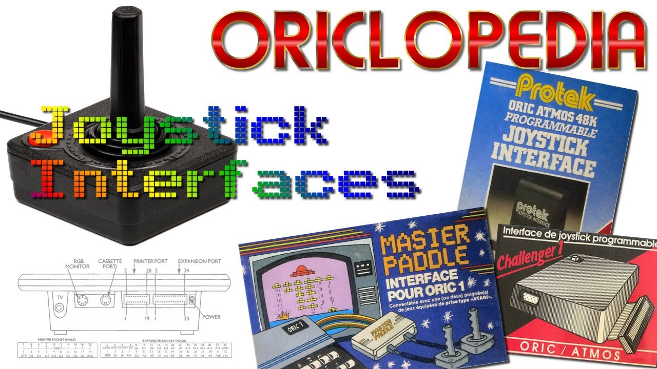 Oriclopedia: Joystick Interfaces for the Oric computers - YouTube