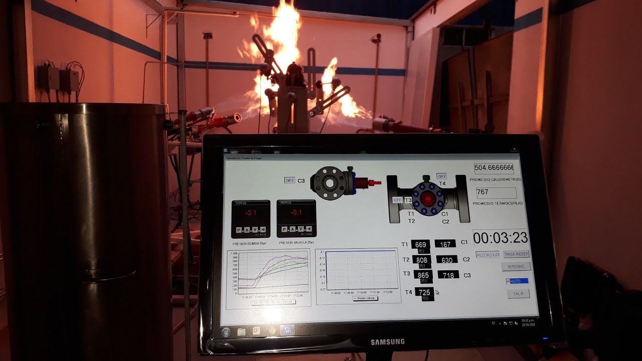 API607 - API6FA/FC VALVE FIRE TEST - YouTube