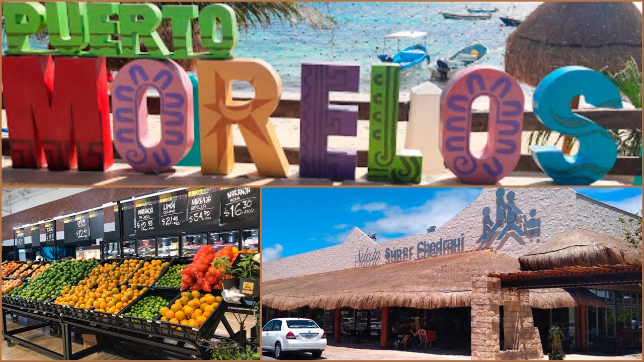 Puerto Morelis supermarket Chedraui Selecto Puerto Morelos place to eat ...