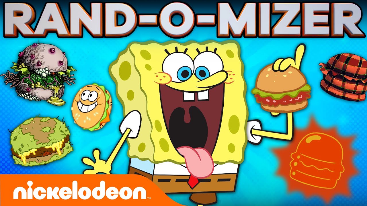 KRABBY PATTY RAND-O-MIZER! 🍔 | SpongeBob | Nicktoons - YouTube
