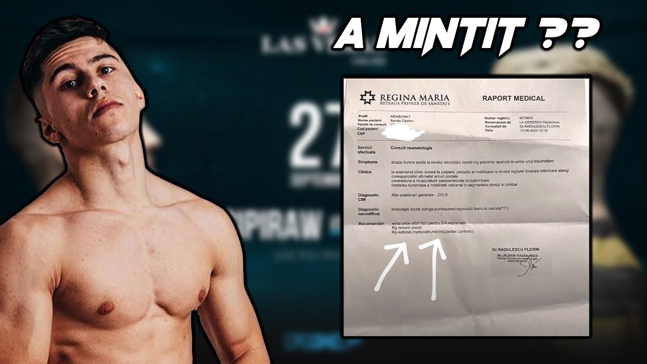 CIPI RAW A MINTIT ?! De Ce Nu Participa La Meci De Fapt ?! - YouTube