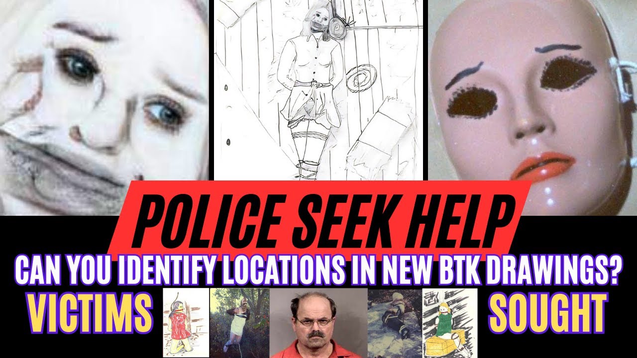 Police Seek OUR Help Identifying Locations & Victims in BTK Sketches ...
