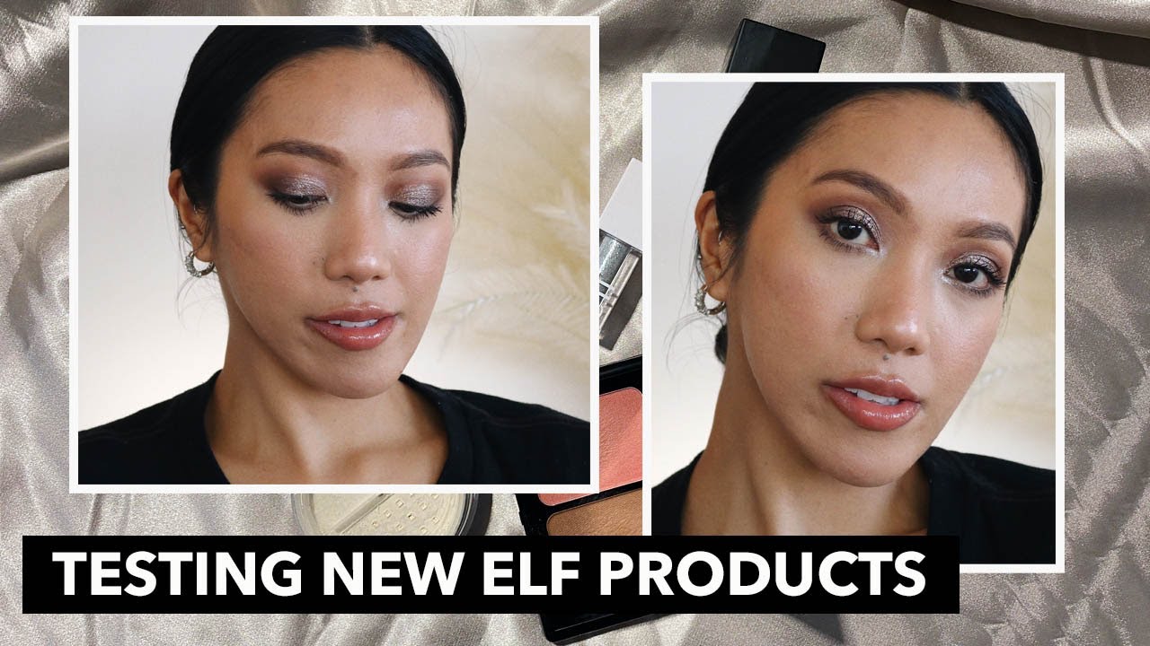 Updated full face of new products from elf Cosmetics! - YouTube