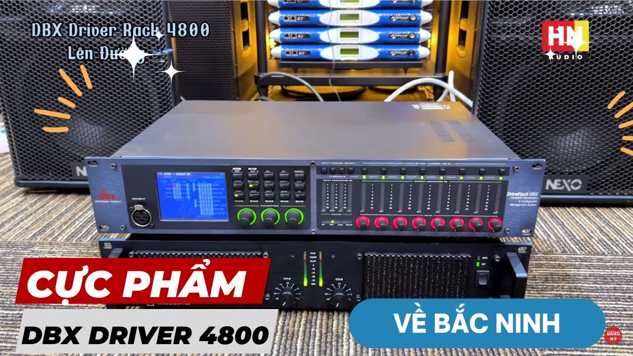 DBX Driver Rack 4800 Hết Ga Hết Số Lên Đường Về Bắc Ninh | Hoàng Nam ...