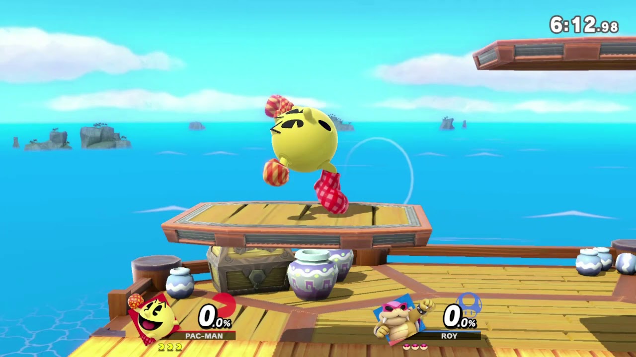 NEW SSBU PAC-Man Tech and Guide - YouTube
