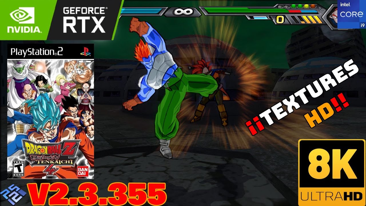 PCSX2 v2.3.355 Dragon Ball Z Budokai Tenkaichi 4 HD TEXTURES | RTX 3090 ...