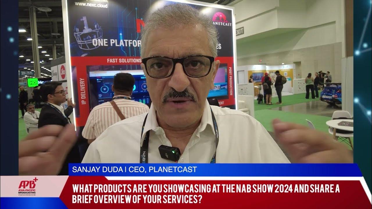 NAB Show 2024: Interview With Planetcast - YouTube