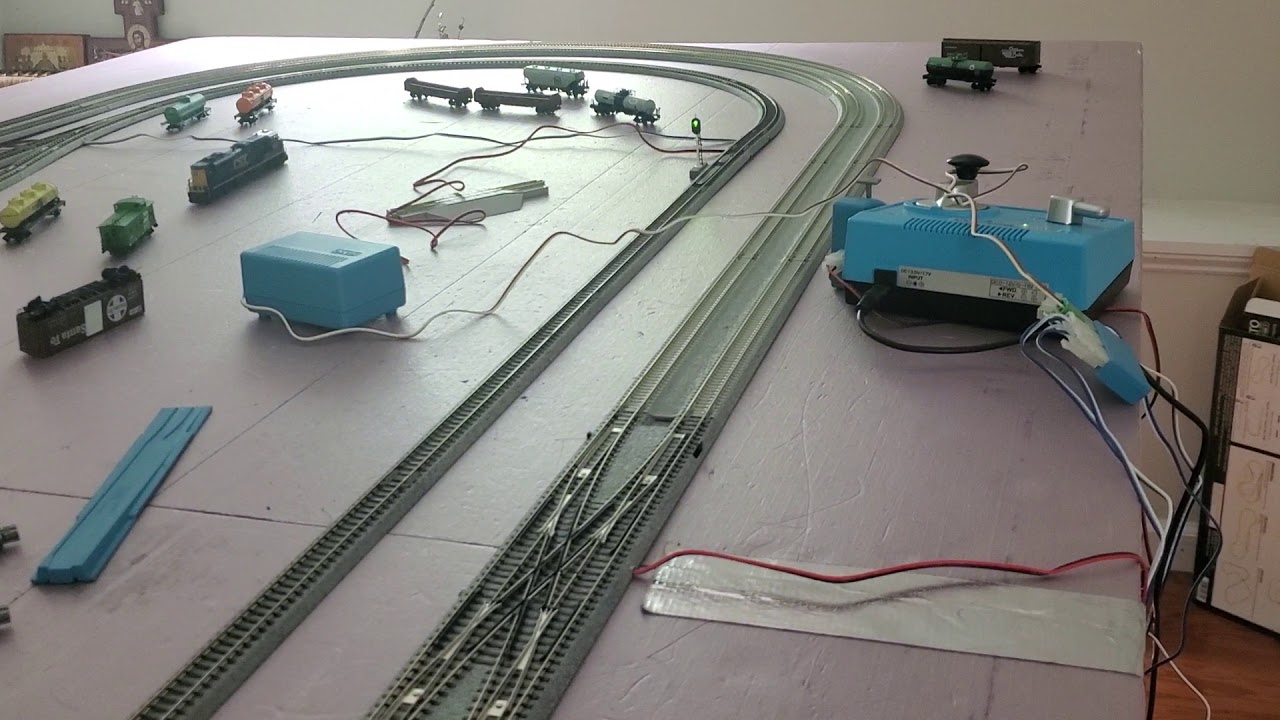 N-scale Signal update - YouTube