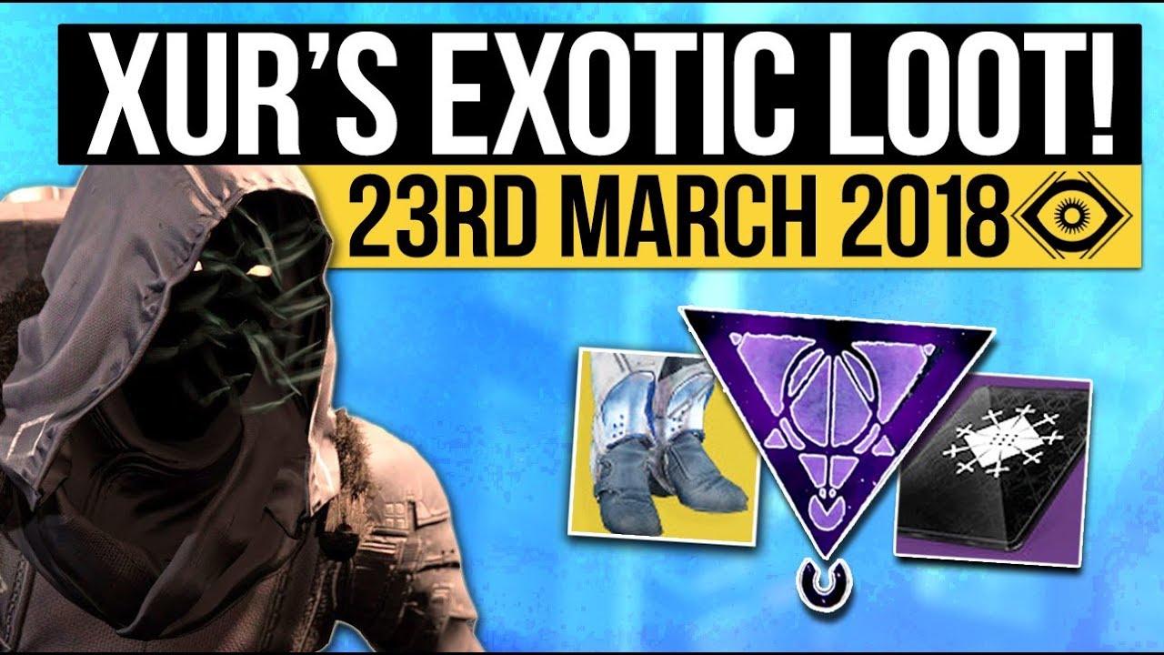 Destiny 2 | XUR LOCATION & EXOTICS! - ORPHEUS RIG! Exotic Weapon ...