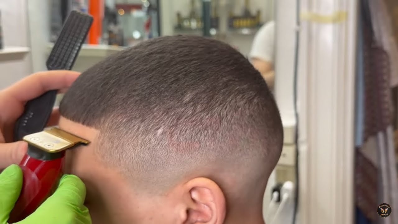 💈ASMR BARBER - SkinFade with a BUZZCUT | Professional ASMR Haircut ...