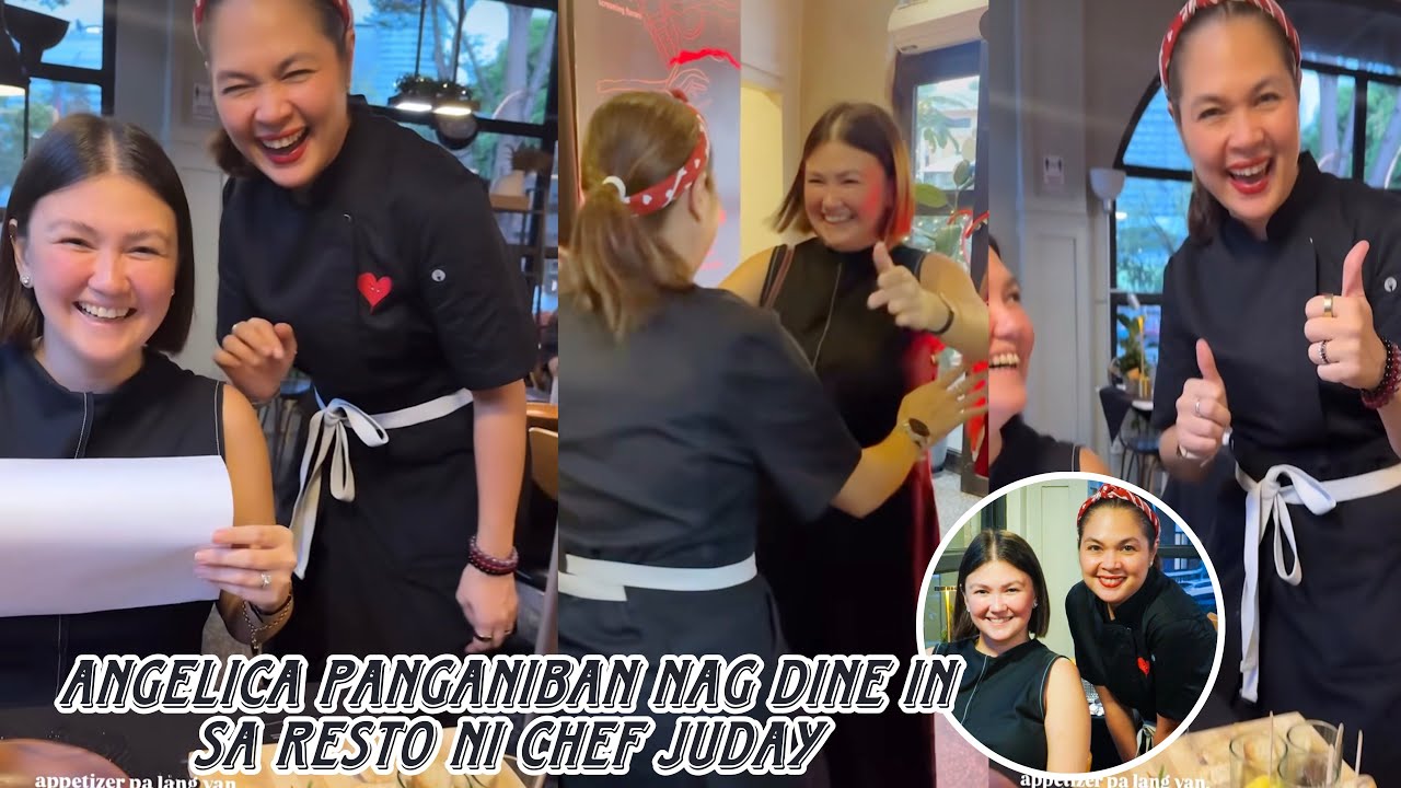Angelica Panganiban nag dine in sa restaurant ni Chef Juday 🤍 Nagulat ...
