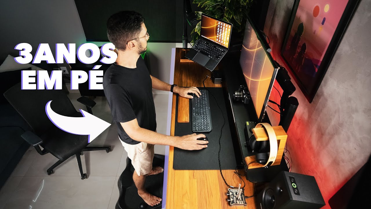 MESA COM REGULAGEM de altura GENIODESK : Minha Experiência após 3 anos ...