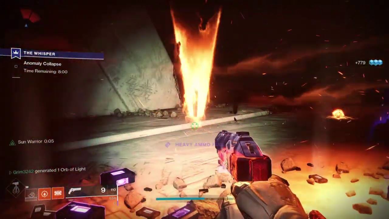 Destiny 2 (Orbs In Whisper Mission) - YouTube
