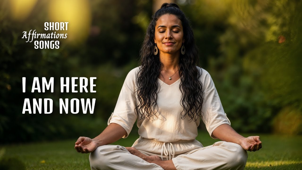 I am here and now – Female Affirmation for Inner Peace (Music Video ...