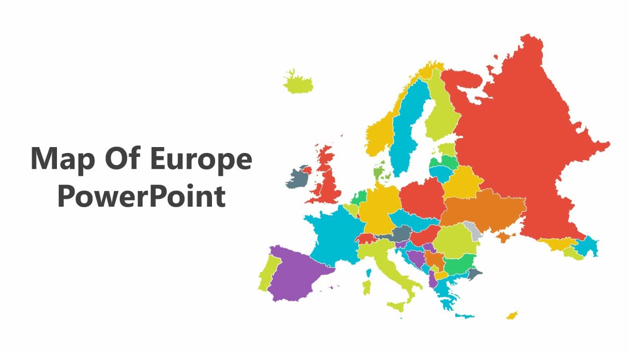 Europe Map PowerPoint Presentation - YouTube