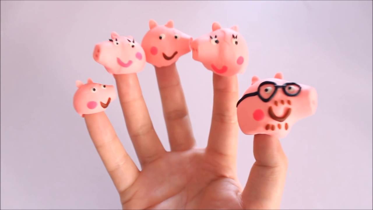 Peppa Pig Lollipops Finger family Nursery Rhyme Song - YouTube